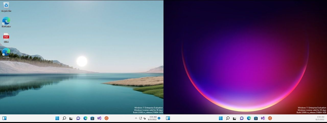 How to Set Different Backgrounds on Multiple Monitors in Windows 11 ...