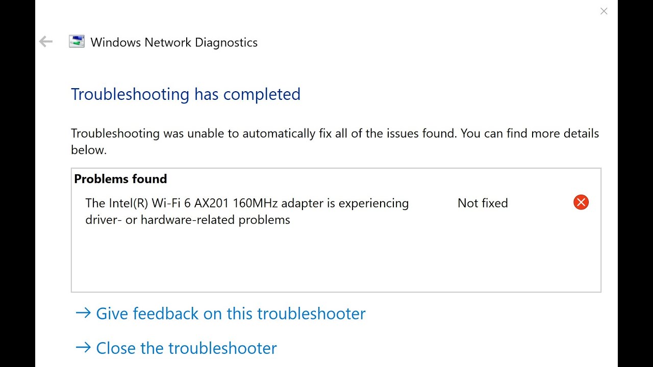 Intel Wi-Fi is experiencing problems fix – Izzy Laif – video review ...