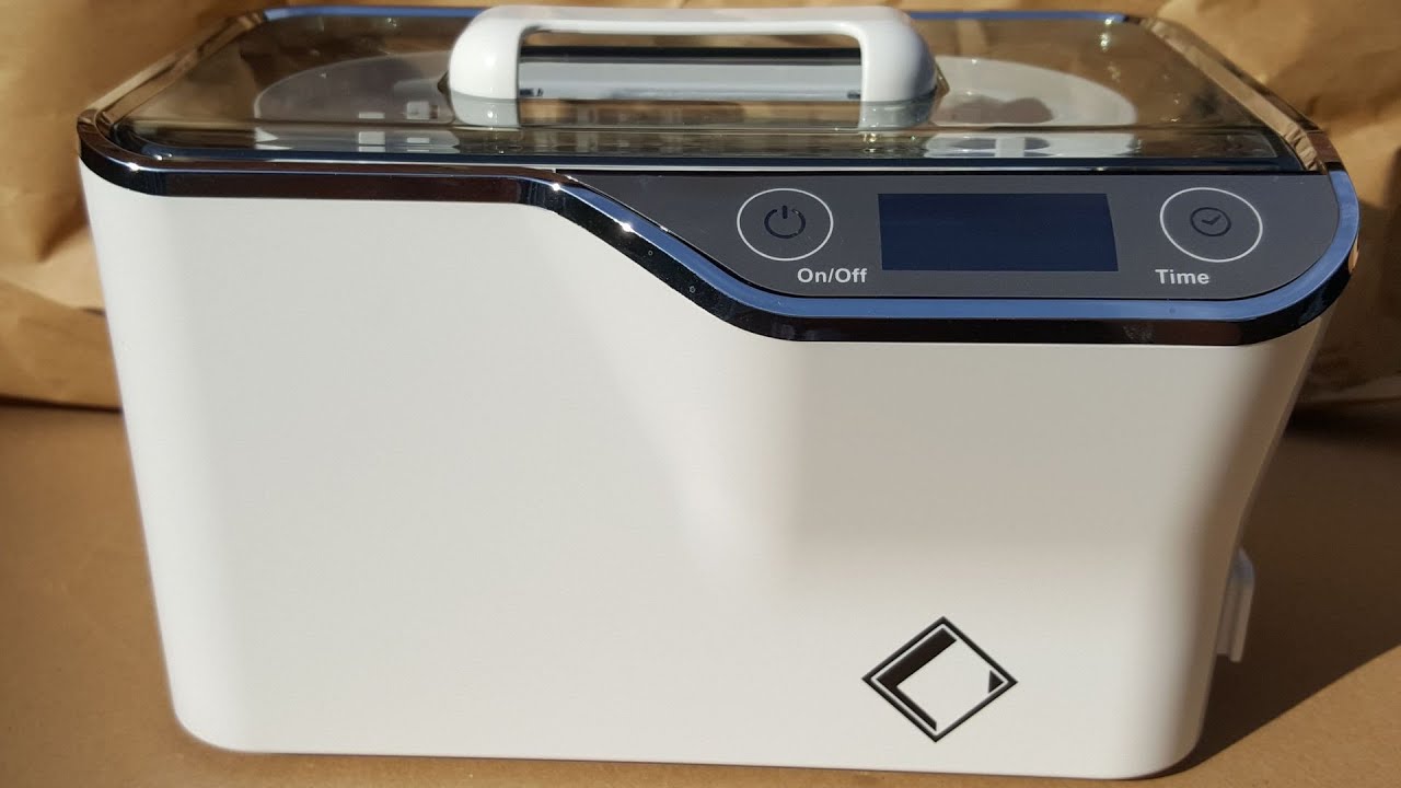 Ultrasonic cleaner bath how to use – Izzy Laif – video review, tutorial ...