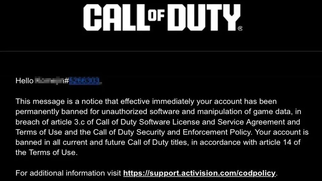 COD Why banned permaban no reason no cheating – Izzy Laif – video ...