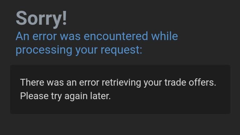 Steam There was an error retrieving your trade offers – Izzy Laif – video review, tutorial ...